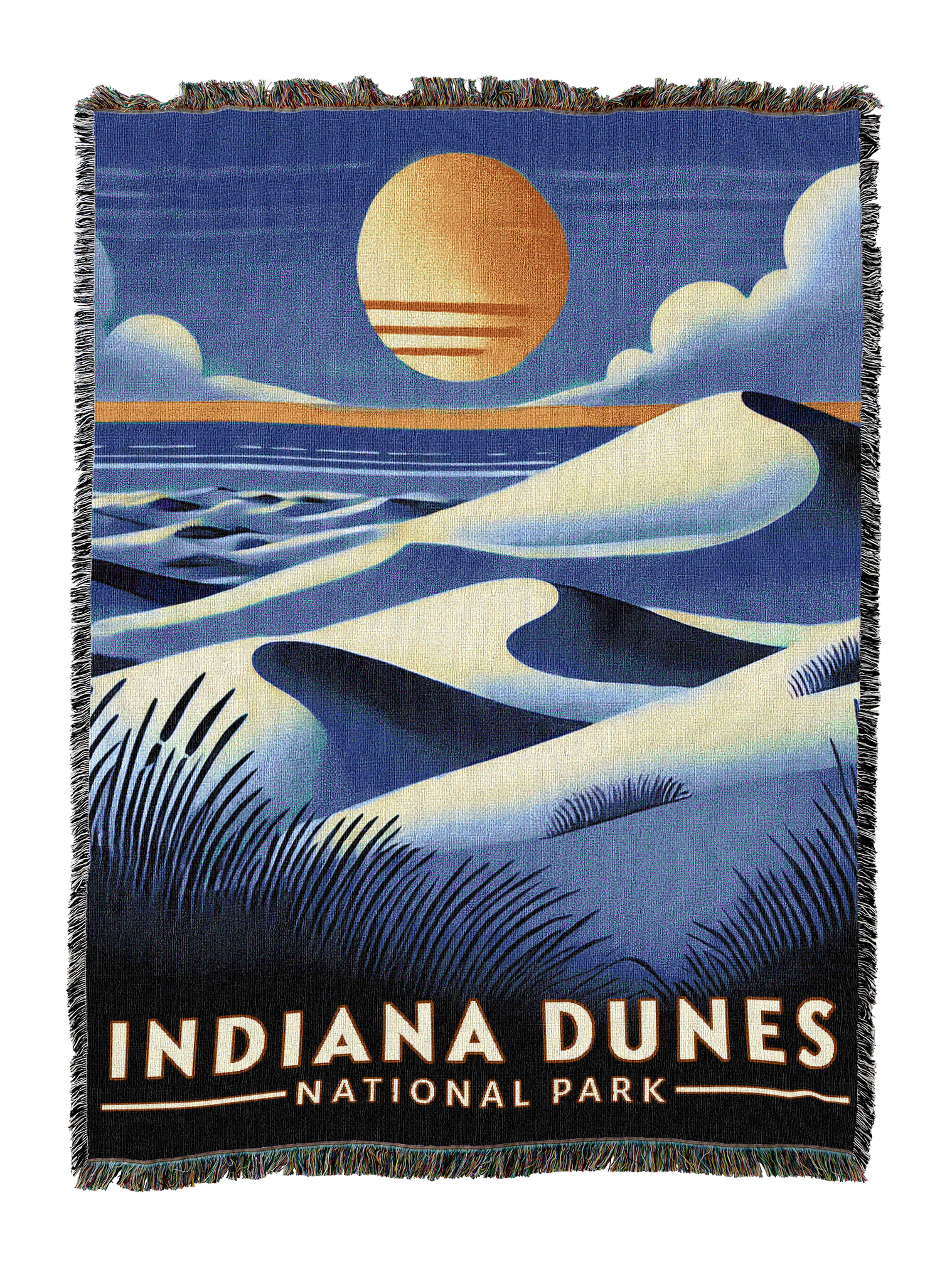 Indiana Dunes National Park Blanket – Pure Country Weavers