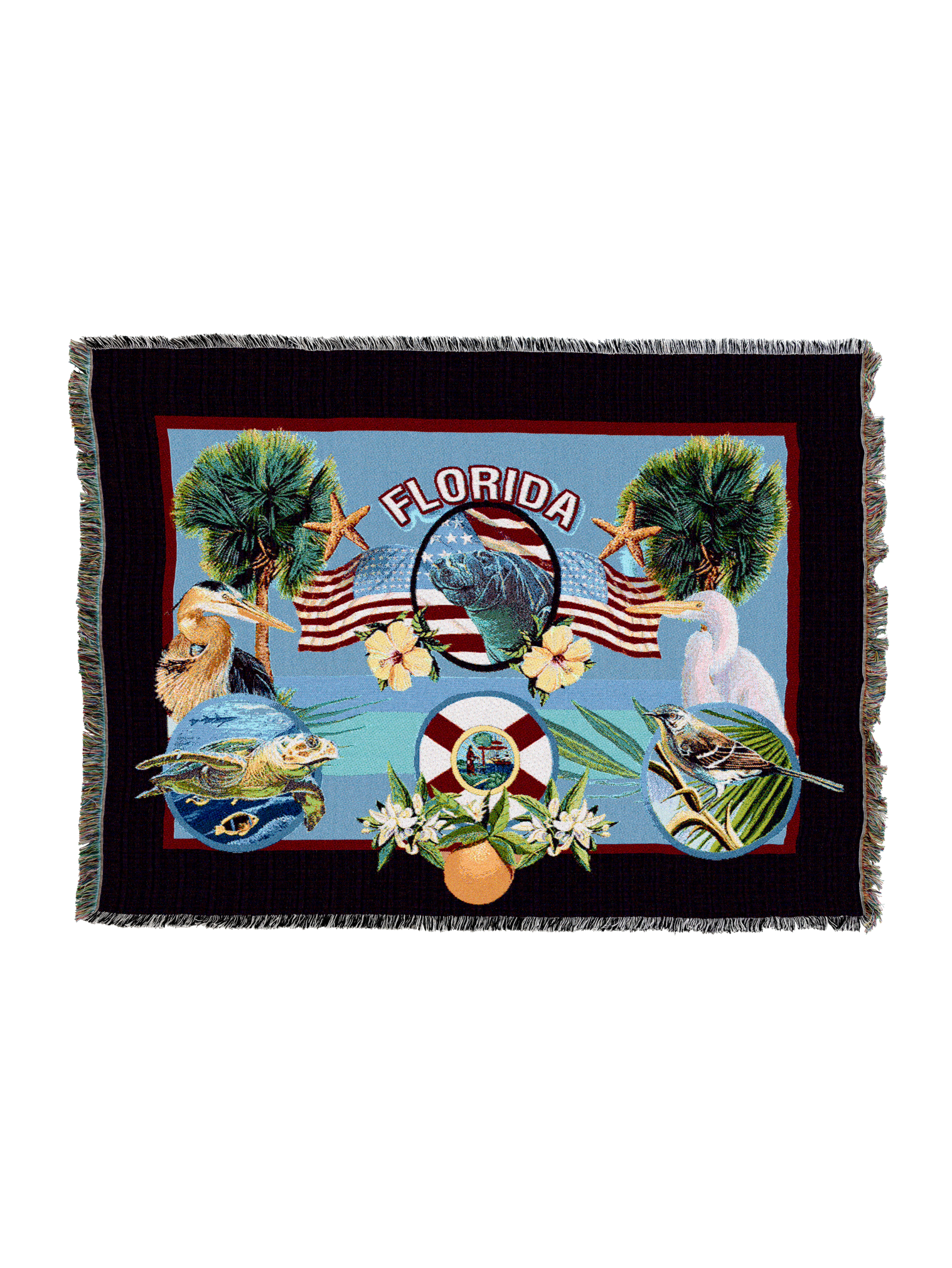 State Of Florida Blanket – Pure Country Weavers